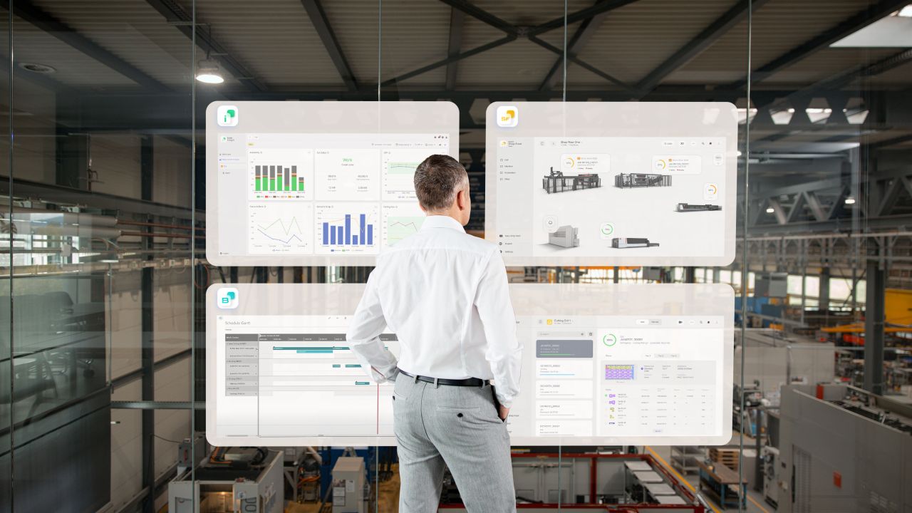 Software for complete sheet metal business digitalization | Bystronic